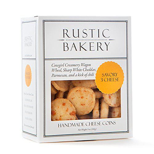 Rustic Bakery Cheese Coins, Original Savory – Dannini.com