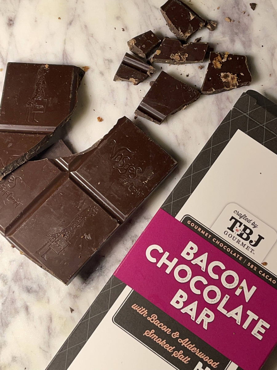 TBJ Gourmet - Bacon Chocolate Bar – Dannini.com